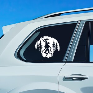 Wendigo Car Decal Wendigo Sticker Bumper Sticker for Cars Cryptid Vinyl ...