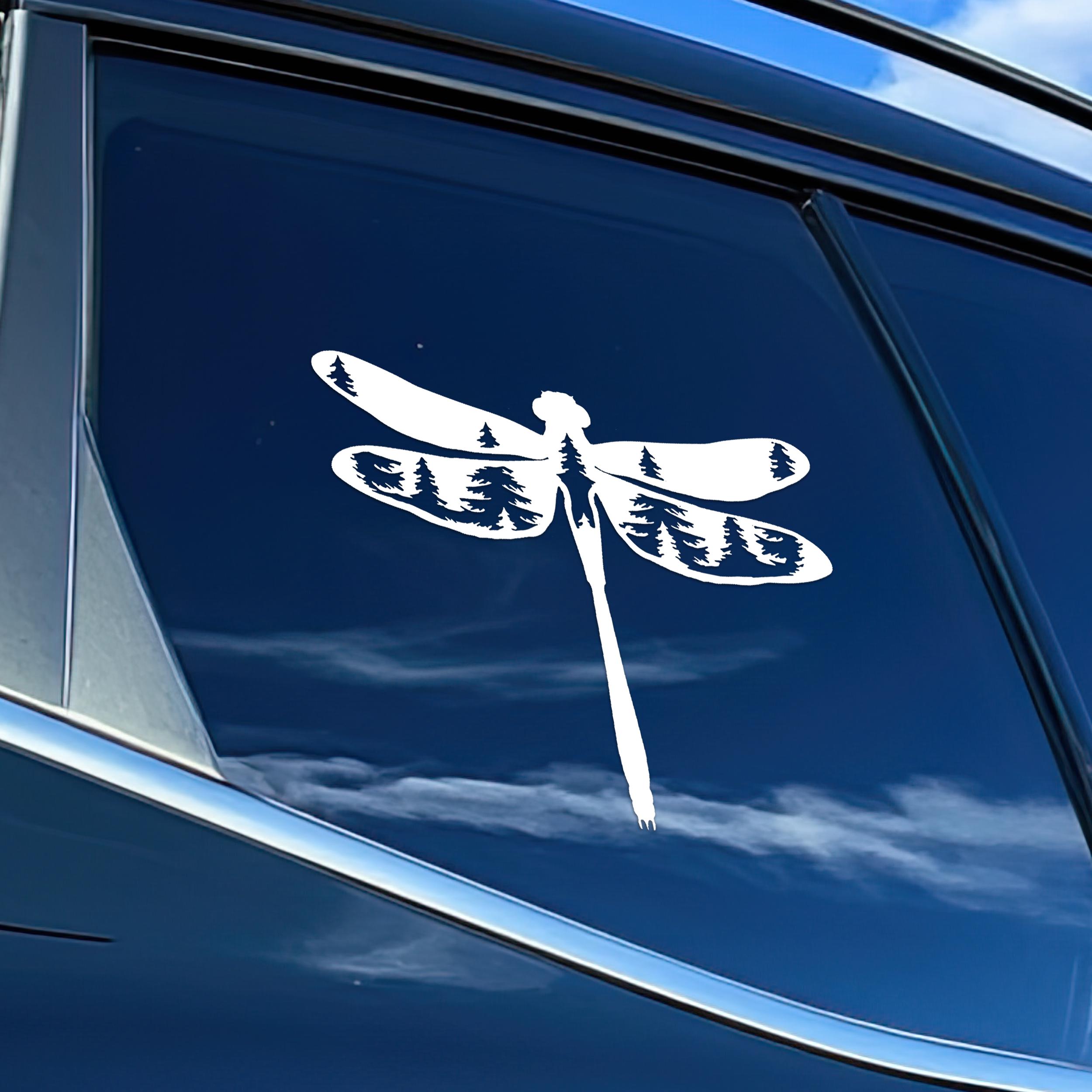 Dragonfly Decal Car Decal Dragonfly Sticker Durable Waterproof Vinyl ...
