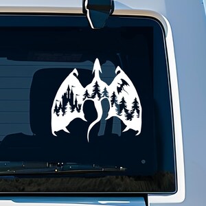 Flying Dragon Decal Car Decal Dragon Sticker Durable Waterproof Vinyl ...
