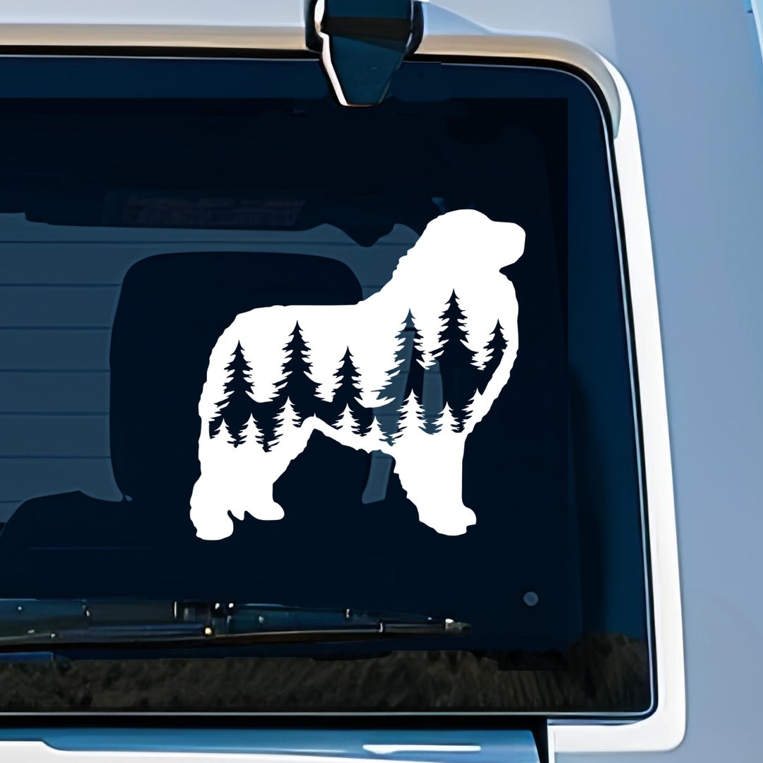 Great Pyrenees Dog Decal Car Decal Great Pyrenees Sticker Durable ...