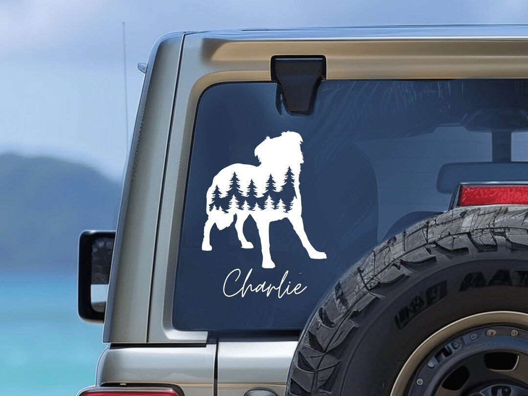 Border Collie Dog Decal Car Decal Border Collie Sticker Durable ...