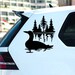 Loon Sticker | Loon Vinyl Decal | Lake Sticker | Lake Decal ...