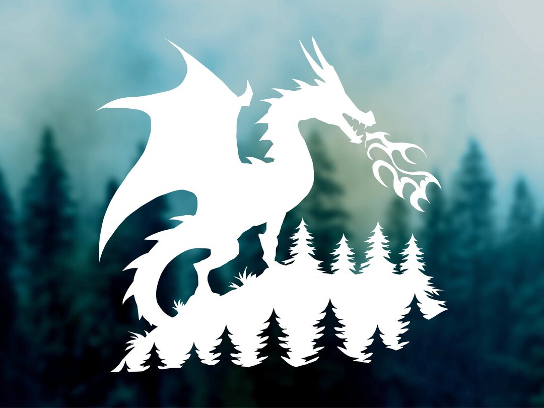 Dragon Decal Dragon Stickers Car Decal Dragon Sticker Durable ...