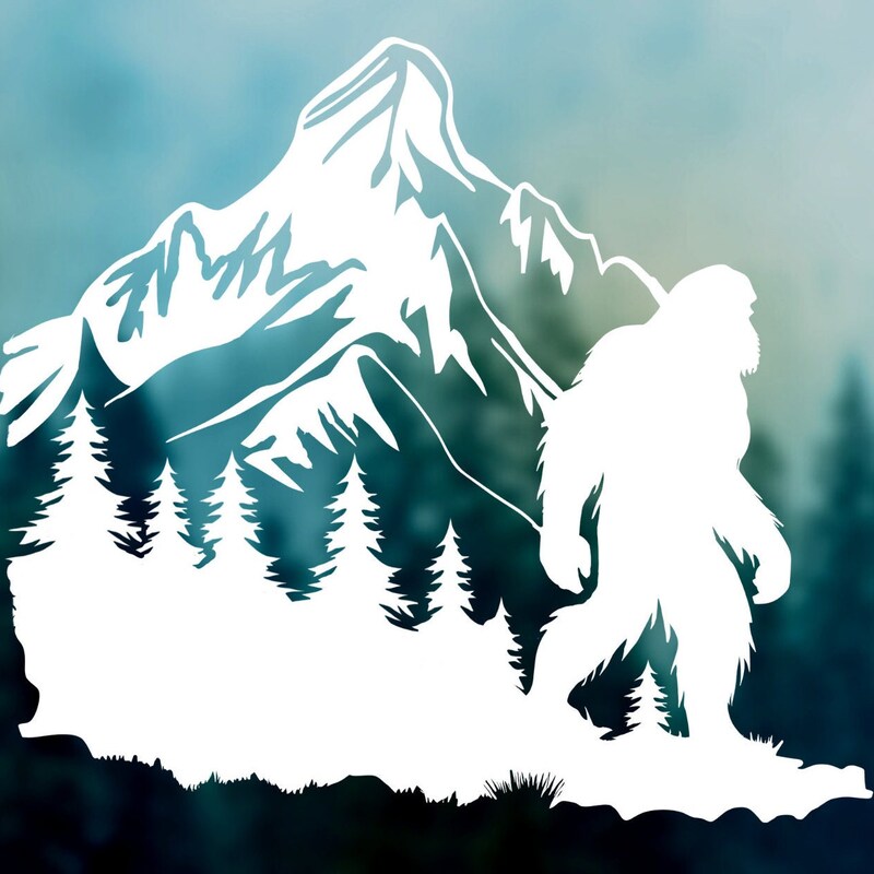 Sasquatch Sticker - Etsy