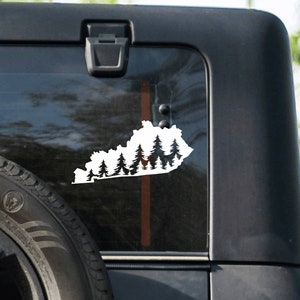 State KENTUCKY Decal | Kentucky Sticker Car Decal United States Sticker ...