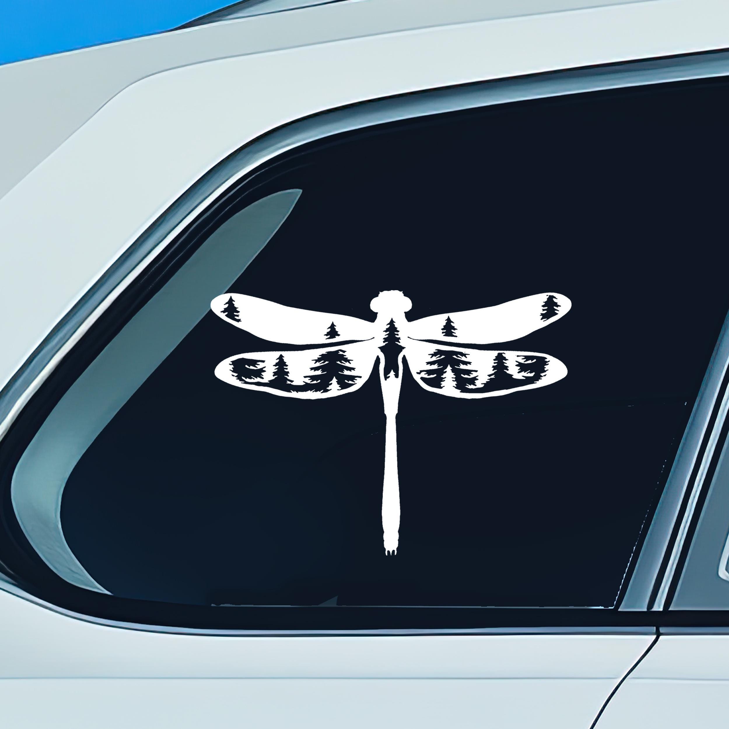 Dragonfly Decal Car Decal Dragonfly Sticker Durable Waterproof Vinyl ...