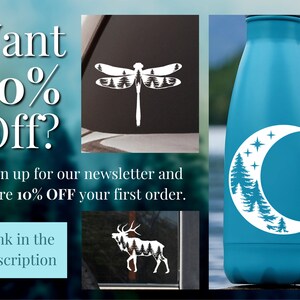 Loon Sticker | Loon Vinyl Decal | Lake Sticker | Lake Decal ...