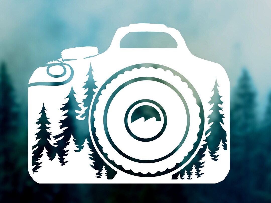 Camera Decal | Camera Stickers, Nature Stickers, Nature Car Decal ...