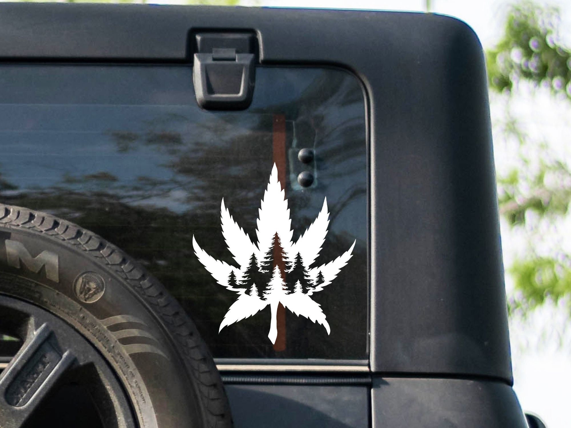 Weed Decal Marijuana Stickers Car Decal Weed Stickers - Etsy