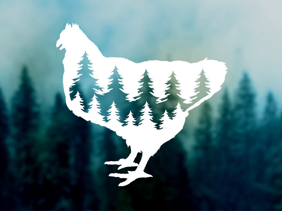 Chicken Decal | Rooster Stickers, Nature Stickers, Nature Car Decal ...