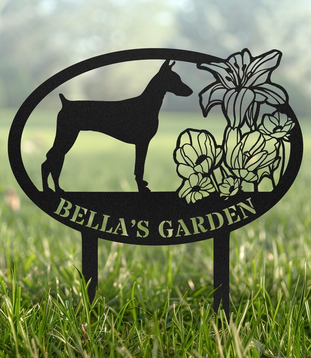 Custom Pet Metal Memorial Garden Sign Pet Bereavement Gift for Garden ...