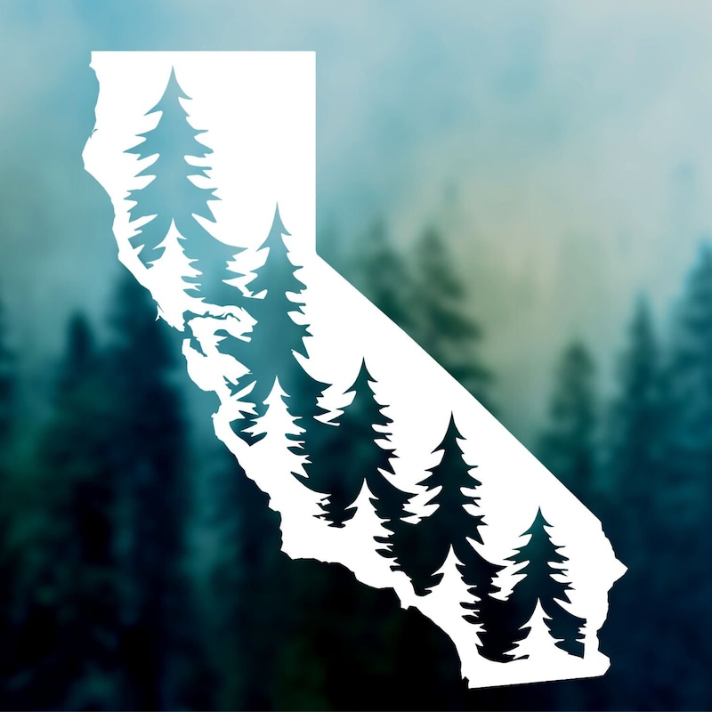California Car Decal - Etsy