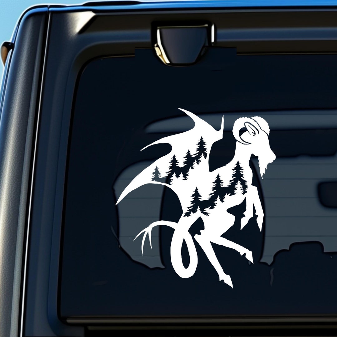 Jersey Devil Car Decal Jersey Devil Sticker Bumper Sticker for Cars ...