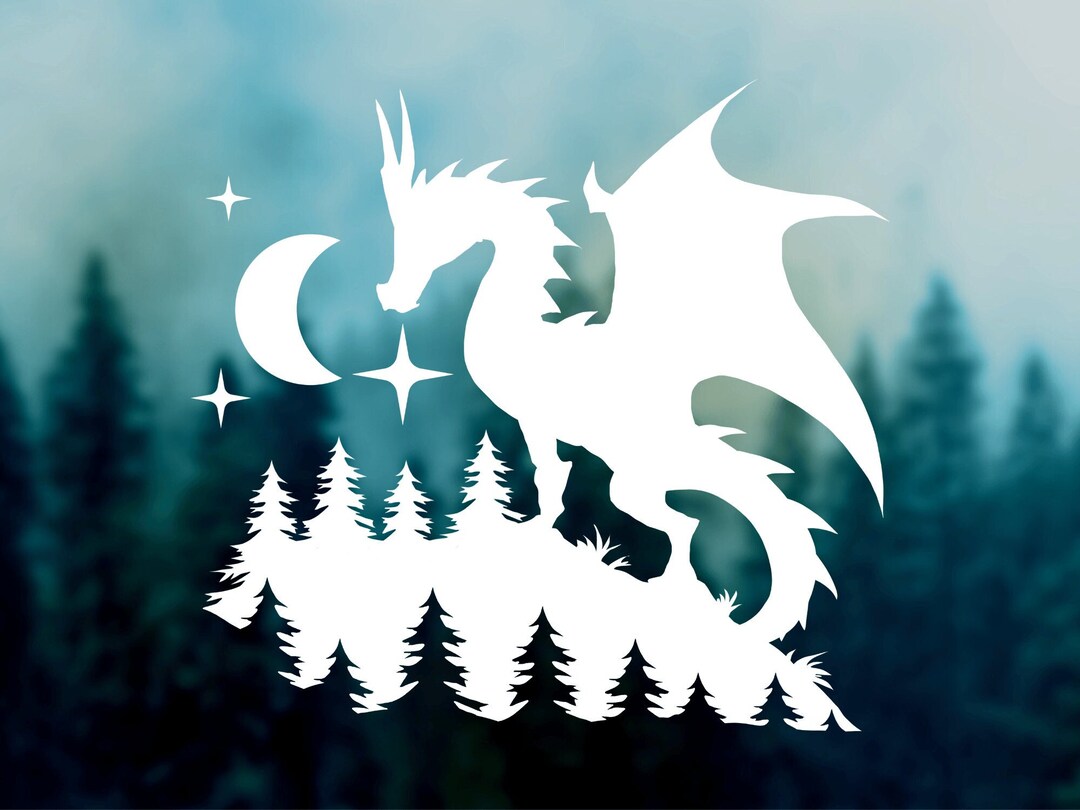 Dragon Decal Dragon Stickers Car Decal Dragon Sticker Durable ...