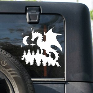 Dragon Decal Dragon Stickers Car Decal Dragon Sticker Durable ...