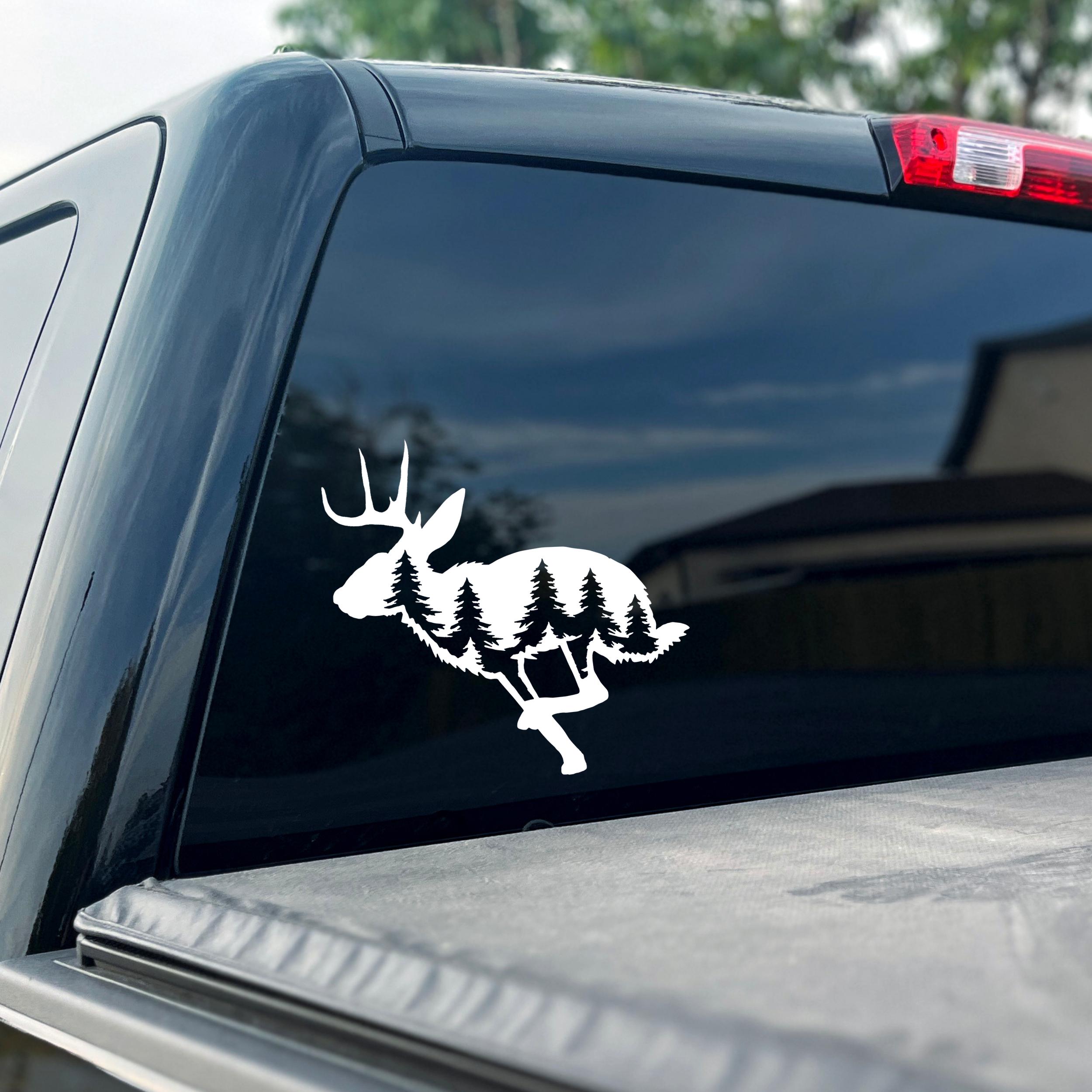 Jackalope Decal Car Decal Cryptid Jackalope Sticker Durable Waterproof ...