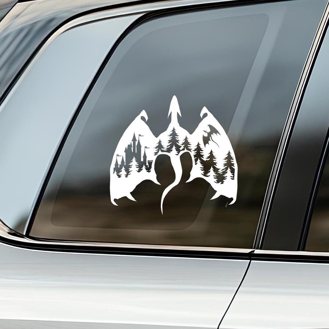Flying Dragon Decal Car Decal Dragon Sticker Durable Waterproof Vinyl ...
