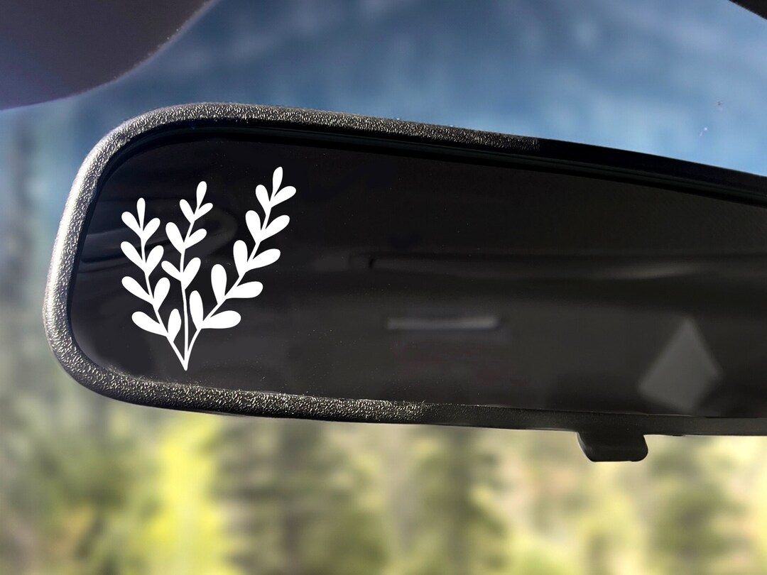 Fern Tiny Decal Car Mirror Stickers Mirror Decal Vehicle Decals Car ...