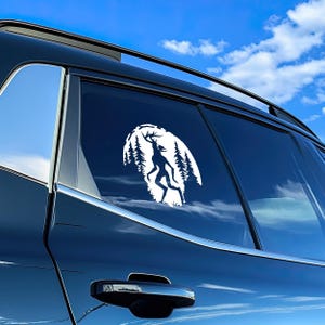 Wendigo Car Decal Wendigo Sticker Bumper Sticker for Cars Cryptid Vinyl ...