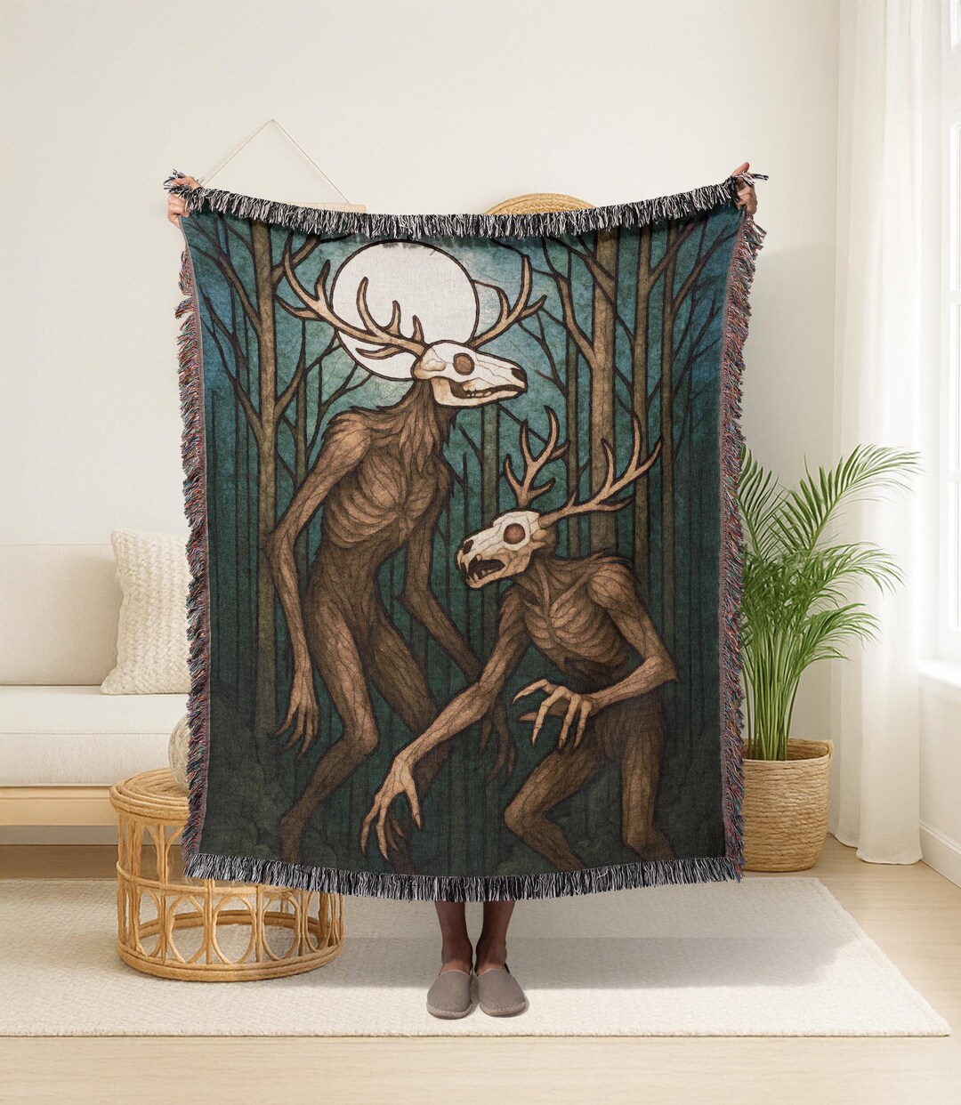 Wendigo Blanket Wendigo Couple Personalized Blanket Gift for ...