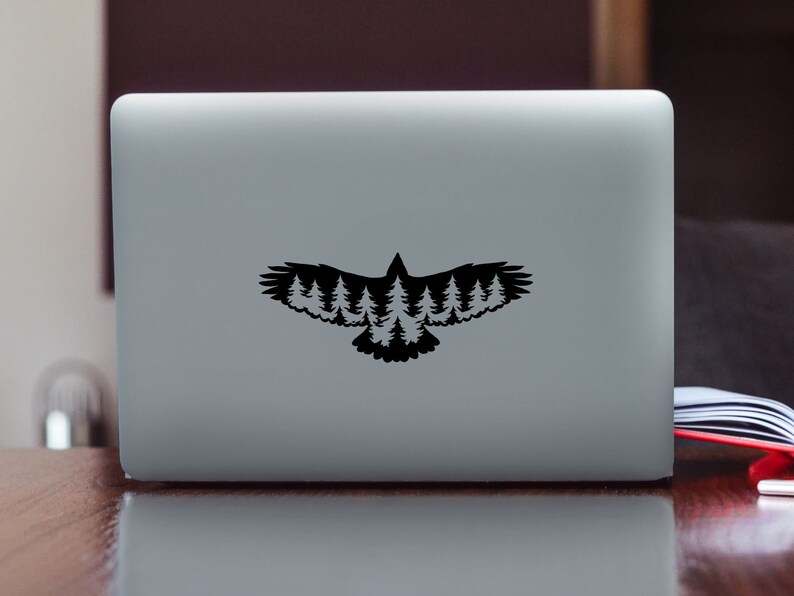 Hawk Decal | Hawk Sticker, Hawk Stickers, Hawk Car Decal, Bumper ...