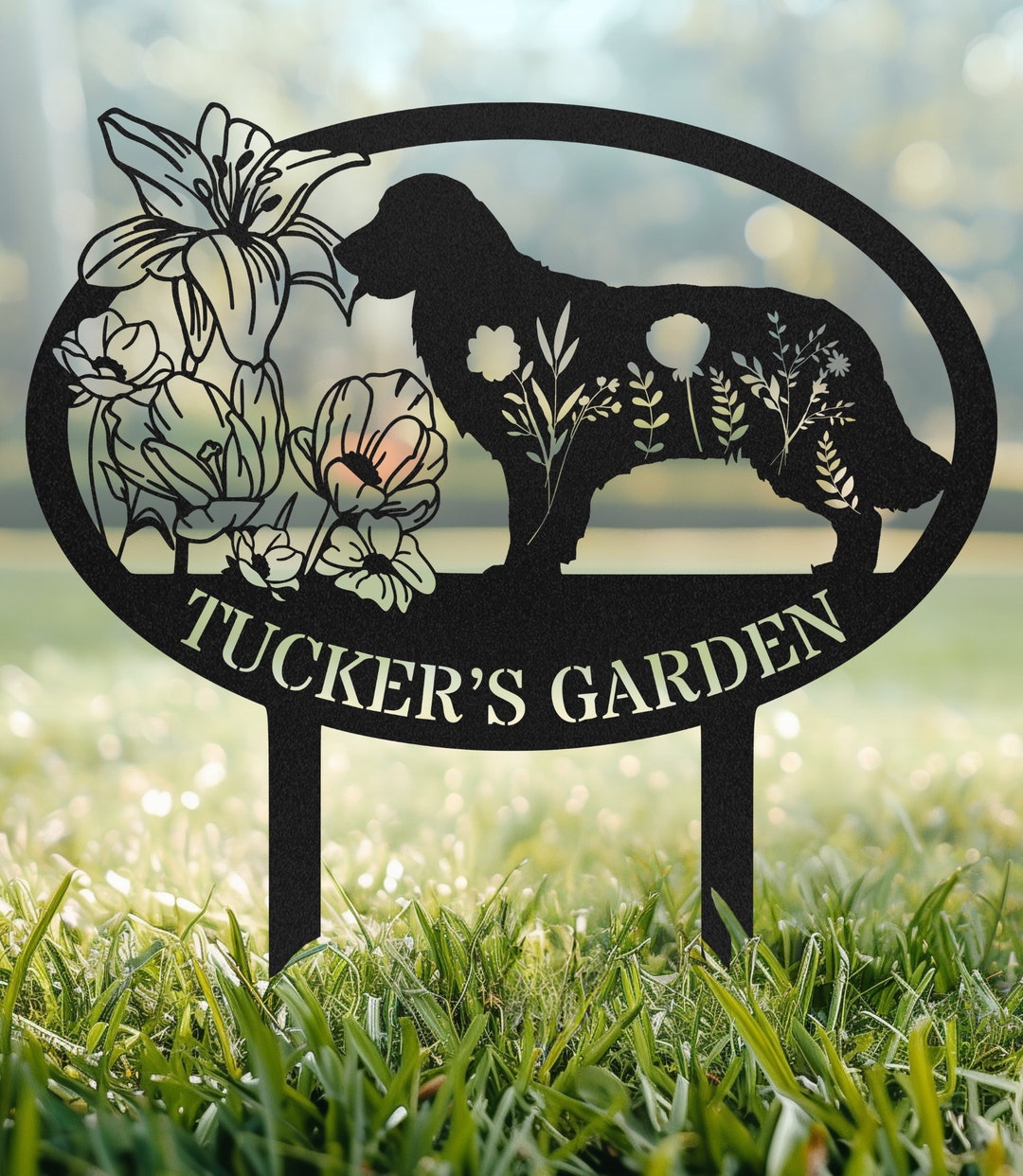 Custom Pet Metal Memorial Garden Sign Pet Bereavement Gift for Garden ...