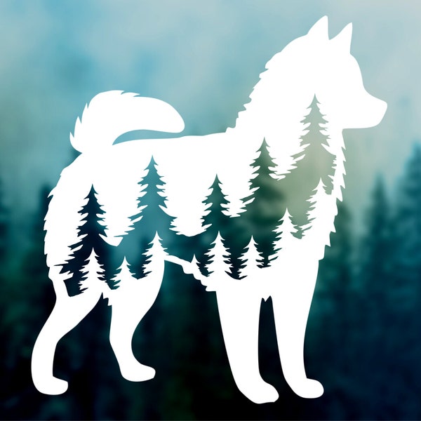 Husky Decal - Etsy