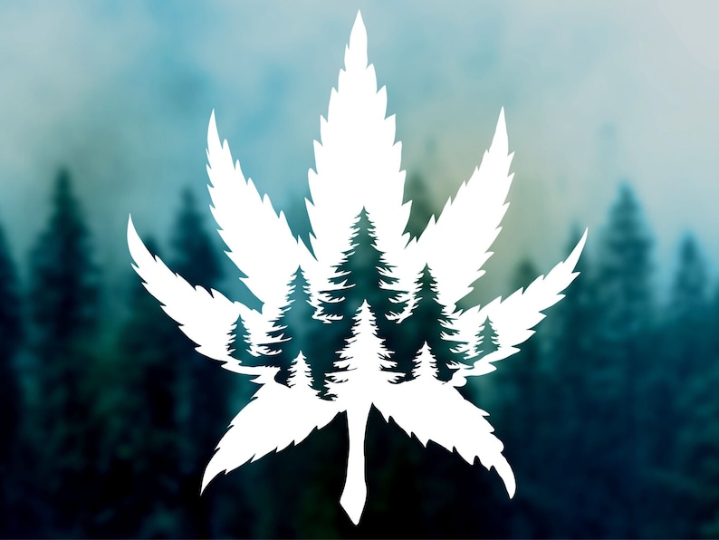 Weed Decal Marijuana Stickers Car Decal Weed Stickers - Etsy
