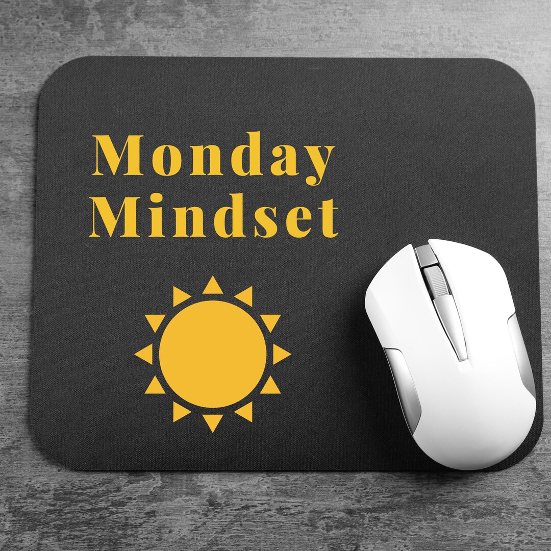 Monday Mindset SVG PNG PDF Positive Thinking Clipart Quotes ...