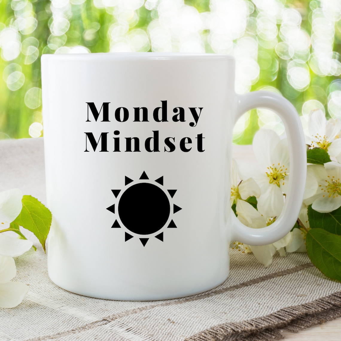 Monday Mindset SVG PNG PDF Positive Thinking Clipart Quotes Silhouette ...