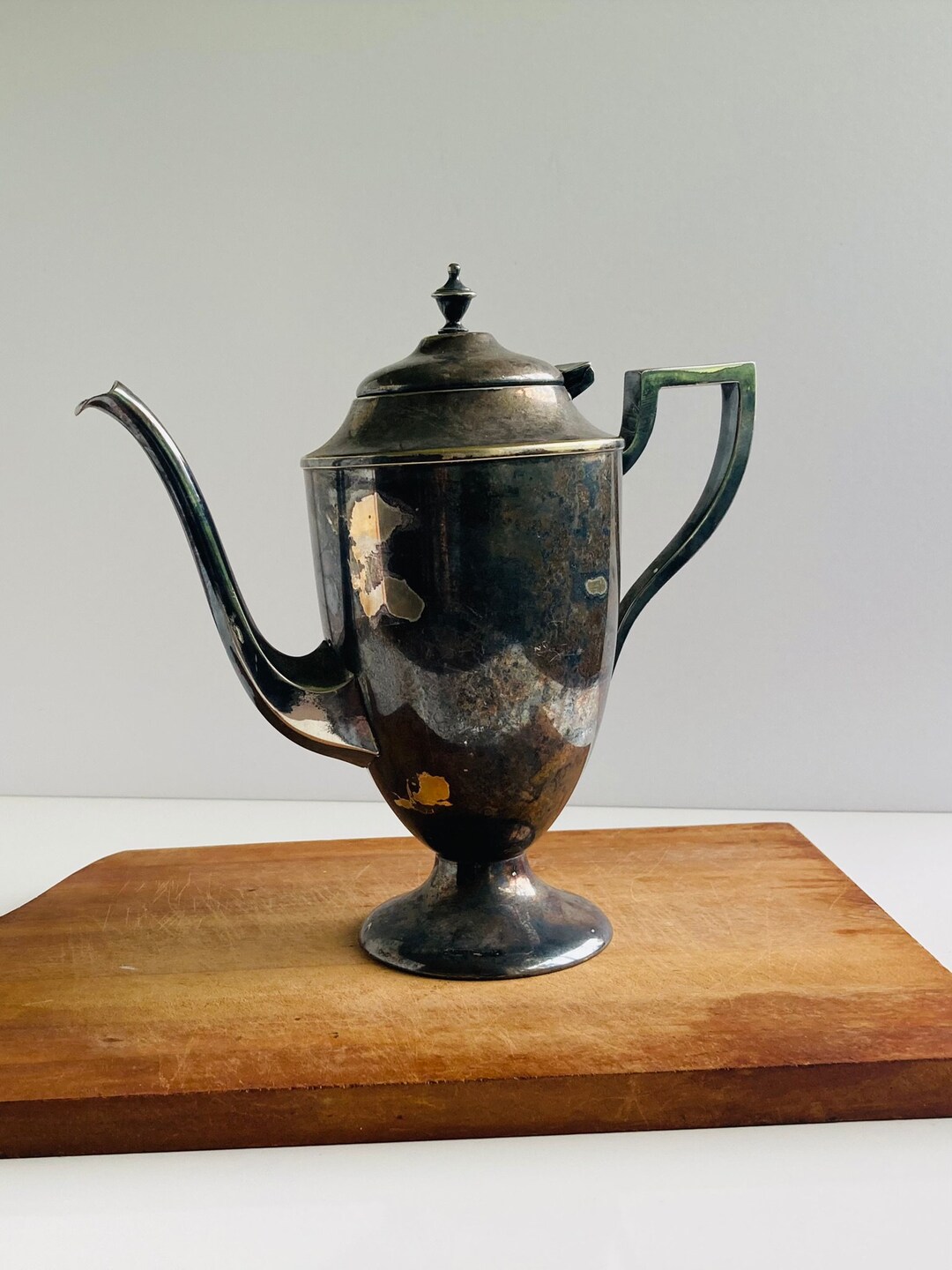 Vintage Benedict Silver Plated Teapot | Made in USA - Etsy