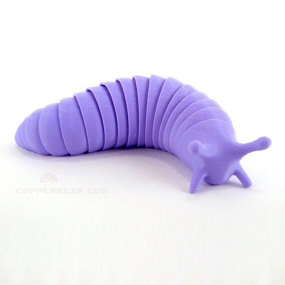 Stress Toys Toy Articulating Stim Toy Rainbow,Pop It Slug 3D Printed ...