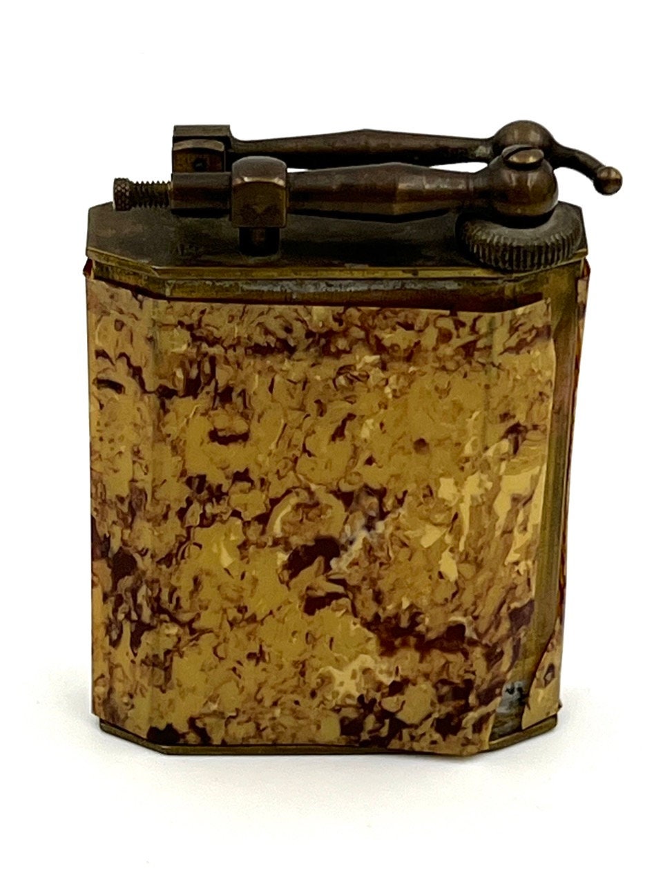 Large Rare Antique Ministere Des Finances Fujiama French Table Lighter ...