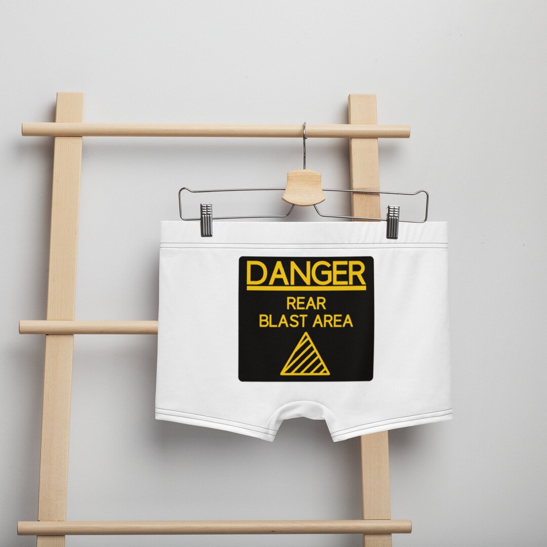 DANGER Rear Blast Area Boxer Briefs - Etsy
