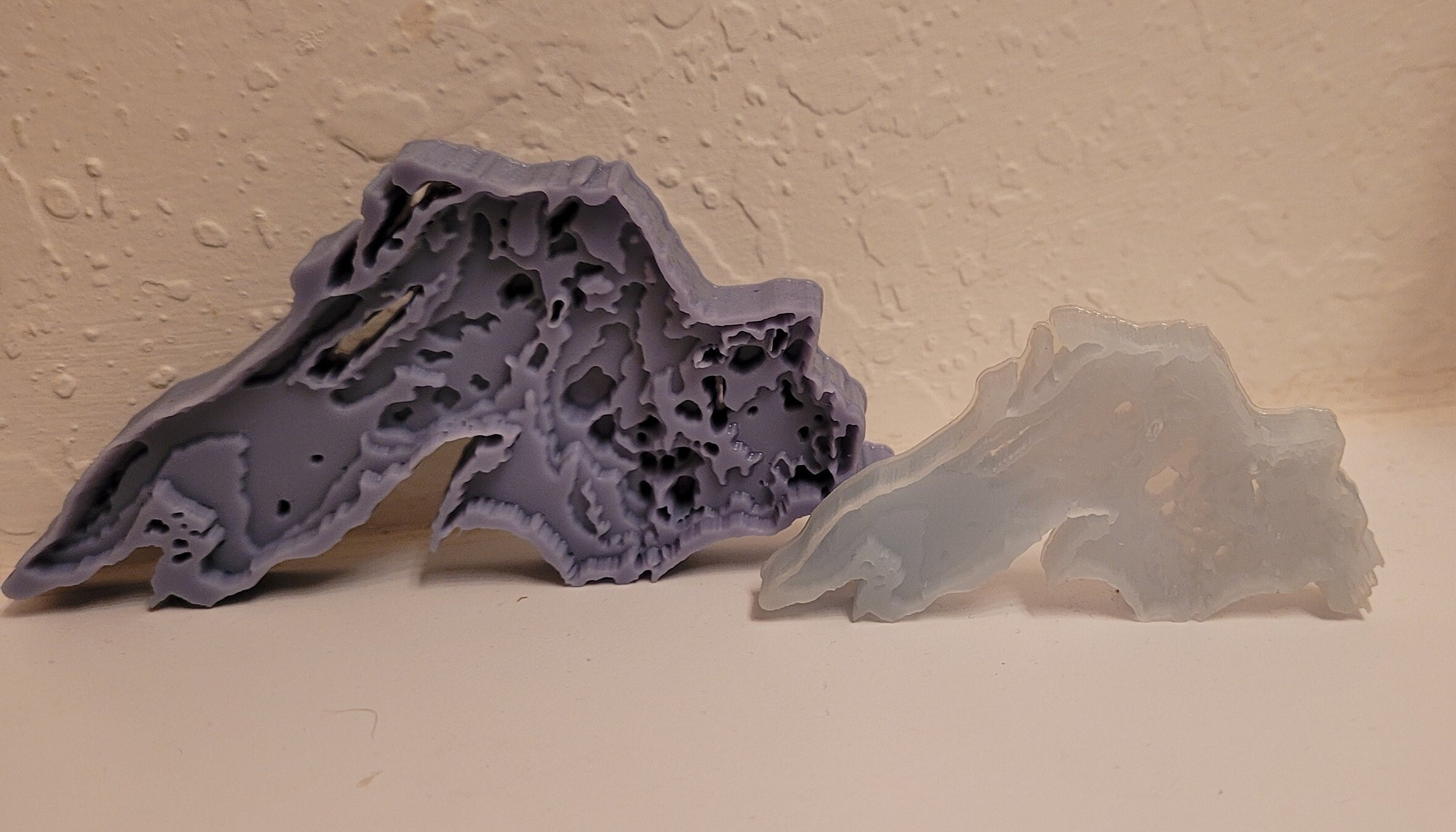 3d Printed Lake Superior Depth Map | Etsy
