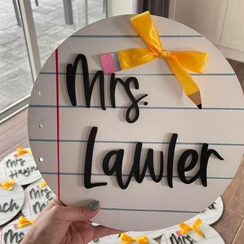 Teacher Notebook Rounds and Jig SVG File Only Appreciation - Etsy