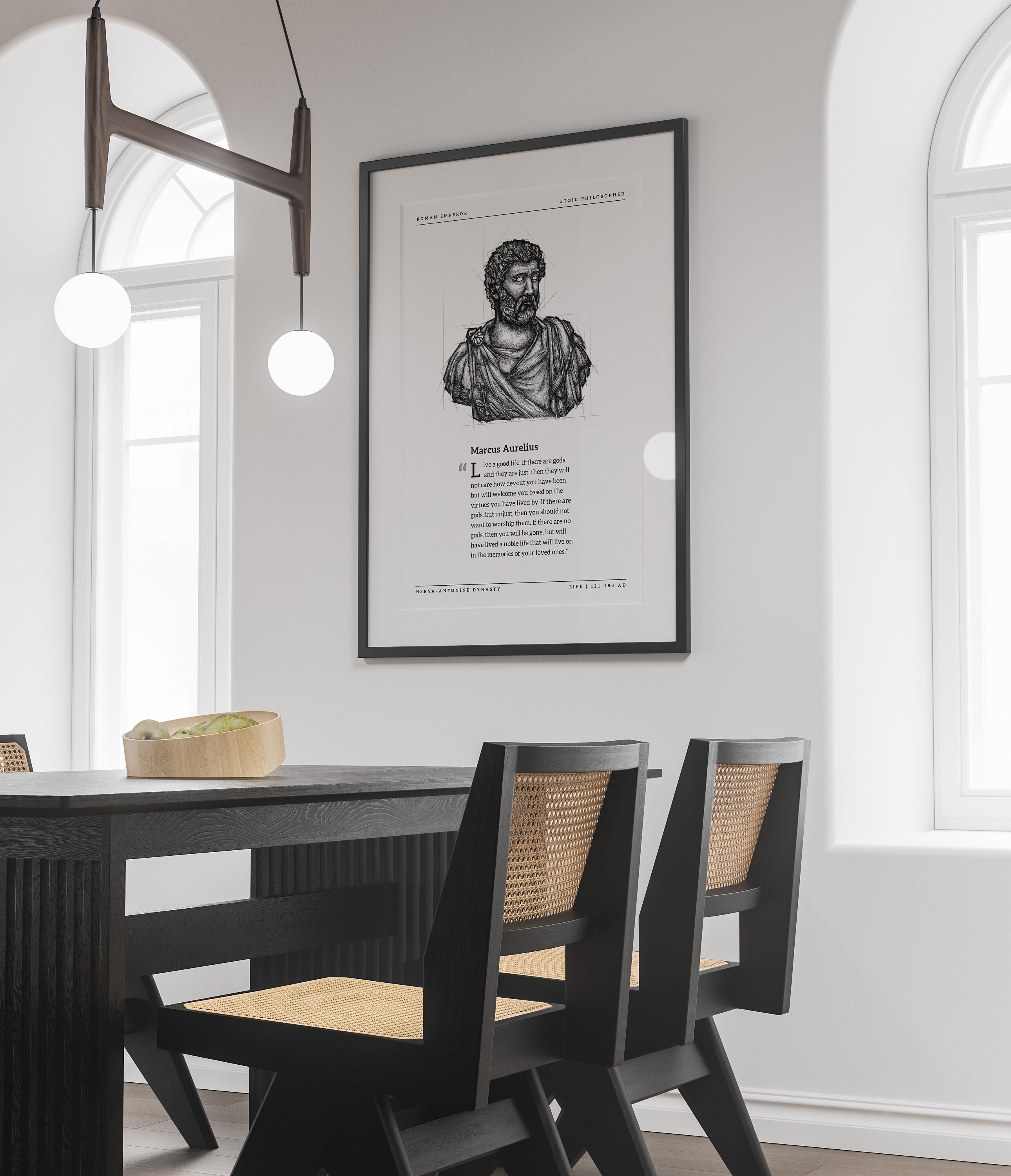 Marcus Aurelius - Poster - Etsy