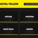 Animated Twitch Overlay Yellow, Digital Download, Stream Package ...