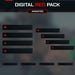 Animated Red Tech Twitch Stream Package: Overlays, Alerts, Panels ...