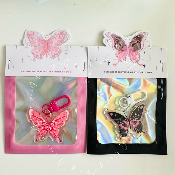 Acrylic Y2k Keychain - Etsy