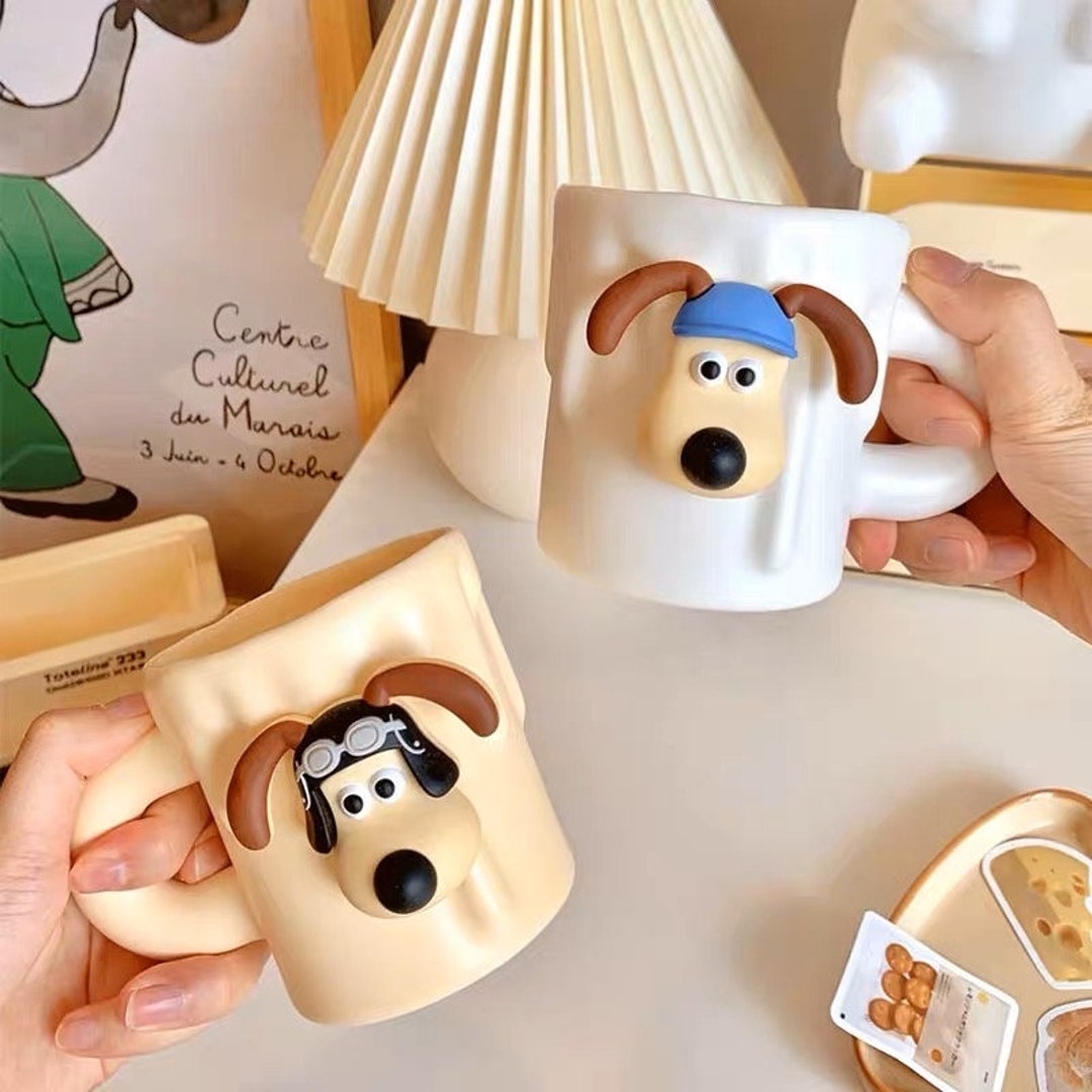 Vibrant Wallace and Gromit Resin Magnet Set Fridge Decors set of ...
