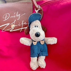 15cm Wallace Gromit Dog Plush Keychain Cartoon Bathrobedog - Etsy