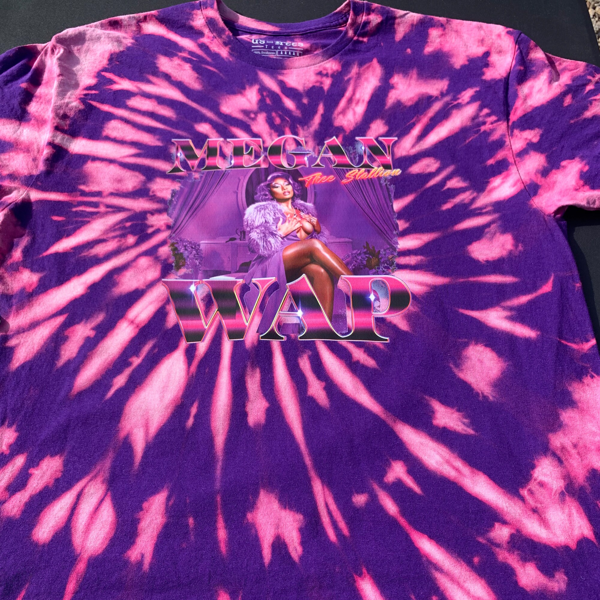 Megan Thee Stallion Purple Rap Tee - Etsy