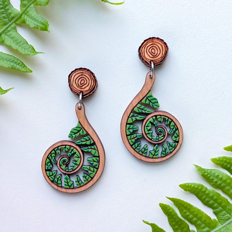 Fiddlehead Fern - Etsy