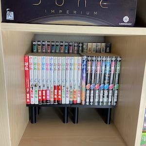 Shelf Riser for Displaying Two Rows of Books on a Single Shelf ...