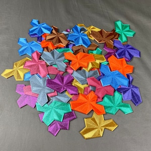 Spectre Tile Set | Aperiodic Tessellating Tiles | Ein Stein "hat" Tile ...