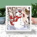 Snowman 3D Box Paper Cut, Snowman Light Box Svg, Snowman Shadow Box Svg ...
