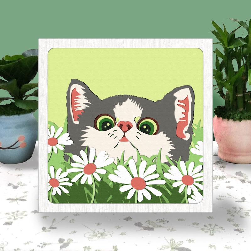 Crafty Cat Svg - Etsy