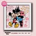 Cartoon Couple Shadow Box Paper Cut File | Cartoon Mouse Happy Shadow ...