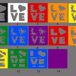 Love Heart 3D Box Paper Cut LGBTQ Pride Light Box Svg, Shadow Box Svg ...